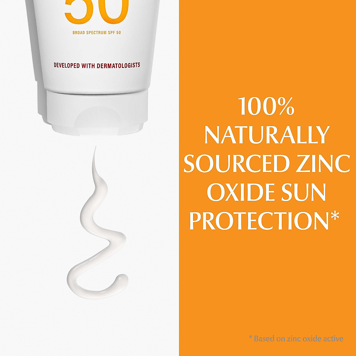 Eucerin Sun Sensitive Mineral Baby Sunscreen SPF 50, Sunscreen Lotion With Zinc Oxide Protection, 4 Fl Oz Tube