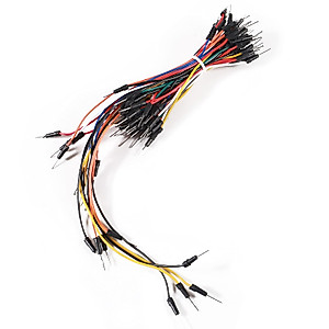 ACEIRMC 4set 65pcs Solderless Flexible Breadboard Jumper Wires Male to Male Compatible with Arduino Breadboard