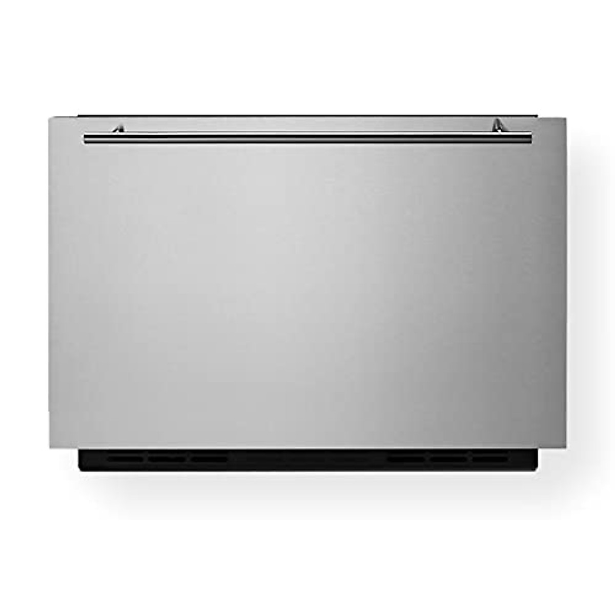 Summit Appliance FF1DSS24 24" Wide Built-In Drawer Refrigerator, Black 21.5" Wide Cabinet, Oversized 24" Stainless Steel Door, No Frost, 115V