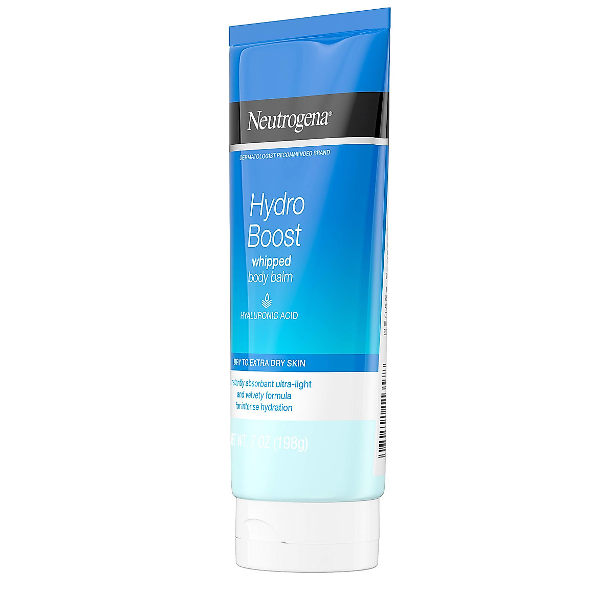 Neutrogena Hydro Boost Whipped Body Balm with Hydrating Hyaluronic Acid for Dry to Extra Dry Skin, Lightweight & Non-Greasy Daily Moisturizing Balm, 7 oz 1 ea (Pack of 3)