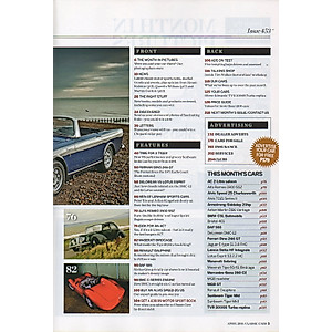 Thoroughbred & Classic Cars UK April 2011 Magazine TIME FOR A TIGER: HOW SUNBEAM CREATED ITS OWN V8-POWERED RIVAL TO THE CORBA Alfa Romeo 1900 SSZ: Rare 'Double-Bubble' Roof Zagato Coupe Driven