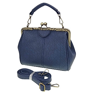 Donalworld Women Retro Hollow out PU Leather Handbag L Fbg