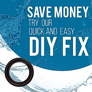 Mission Automotive Flush Ball Seal fits Dometic 300/310/320 RV Toilets - Comparable to Part 385311658 Kit - Ideal Replacement Gasket