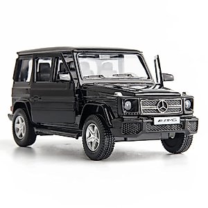 RMZ City 1:36 Diecasting Alloy Car Model Benz G63 AMG Toy Car, Pull Back Vehicles Toy Car for Toddlers Kids Boys Girls Gift Black