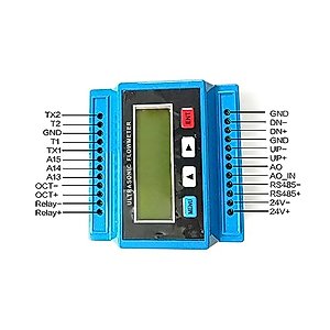 XAXAX Water Flow Meter, TUF-2000M Water Flow Meter, TS-2(DN15~DN100) TM-1 TL-1-HT(-30~160℃) High-TEM Ultrasonic Module Sensor, Digital Liquid Flowmeter,Gallon, QTS, PTS, L, m³(Host TS-2 TM-1 TL-1)