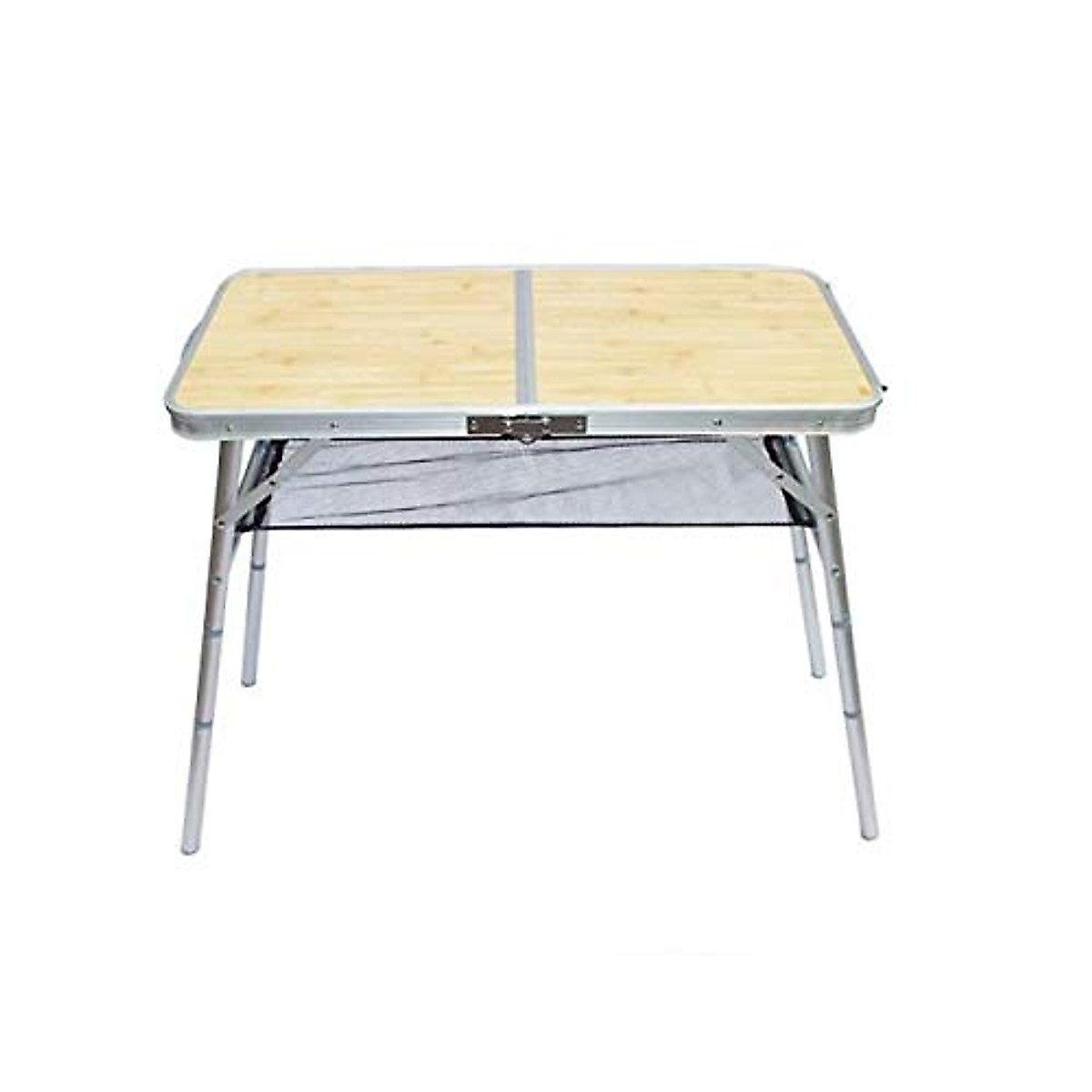 Toxz Portable Folding Table Laptop Aluminum Tables with Storage Bag Mesh Storage Layer,for Outdoor/Indoor/Picnic/Party,Light Weight,Anti-Slip,Withstands Weight of up to 300 lbs(Ship from US!)