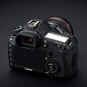 Soft Silicon Camera Viewfinder Eyecup Eyepiece Eyeshade for Canon EOS 5DM4 5DM3 5DS 5DSR 7DM2 7D, EOS 1D X Mark II, 1D X, 1Ds Mark III, 1D Mark IV, 1D Mark III Replaces Canon Eg Eye Cup