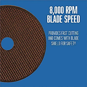 Weston Arrow Saw 8000 RPM with Dust Collector (52-0601-W)