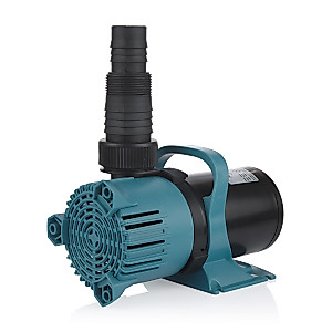 Alpine Corporation 3000 GPH Vortex Energy-Saving Pump for Ponds, Fountains, Waterfalls, and Water Circulation