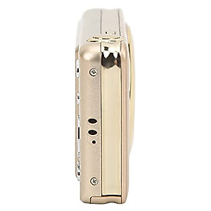 Digital Camera for Kids, 2.7in Camera ABS Metal 48MP High Definition 8X Optical Zoom Portable Digital Camera for Children Beginners (Gold)