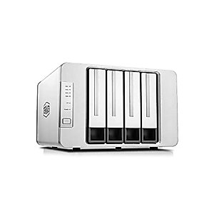 TERRAMASTER F4-423 4-Bay High Performance NAS for SMB with N5095 Quad-core CPU, 4GB DDR4 Memory, 2.5GbE Port x 2, Network Storage Server (Diskless)