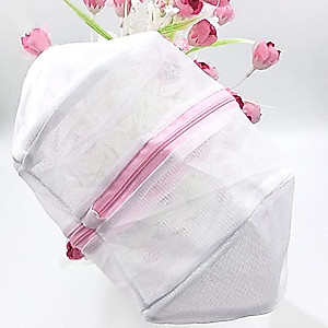 Follsy Multi-Protection Laundry Bag 6.3 * 6.7 inches, Bra Storage Bag Underwear Washing Bag Household Laundry Bag 10 Pack