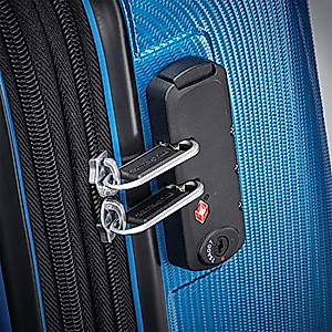 Samsonite Winfield 3 DLX Hardside Luggage with Spinners, 3-Piece Set (20/25/28), Blue/Navy