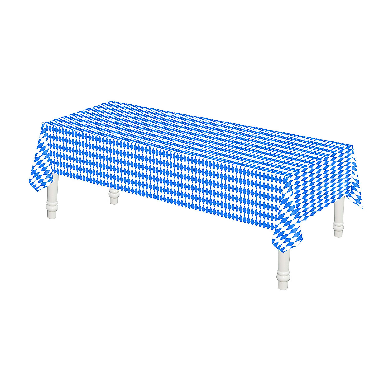 TUPARKA Oktoberfest Tablecloth 3 Packs 54''x108'' Oktoberfest Flag Patterned Table Cover for Oktoberfest Octoberfest German Party Decorations Oktoberfest Decor