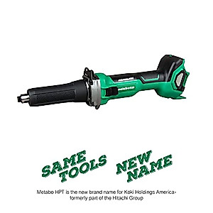 Metabo HPT 18V MultiVolt Cordless Die Grinder | Tool Only - No Battery | 2-Inch Wheel Diameter | Variable Speed | Slide Switch | GP18DAQ4