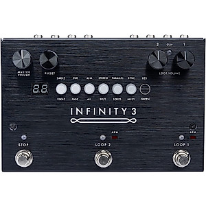 Pigtronix Infinity 3 Hi-Fi Stereo Double Looper Pedal