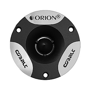ORION Cobalt Series CTW101 3.75” Super Bullet Tweeter | Aluminum Diaphragm, 1” Voice Coil, 50W RMS, 200W Max, Built-in Crossover - Pro Car Audio Sound System Tweeter (Pair)