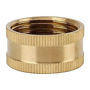 AUTOKAY Universal Solid Brass Refill 1 LB Propane Bottle Gas Tank Cylinder Sealed Protect Cap for Outdoor Camping - 6 Pack