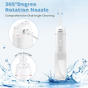Water Flosser，Vinmax Portable Cordless