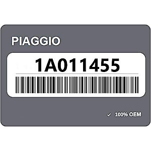 1A011455 Piaggio OEM Transmission Drive V-Belt for VESPA GTS iGet Touring Super Sport Supertech Piaggio Medley 125-150cc | OEM# 1A002004, 1A002006, 83060R, B016183, Part# 1A011455
