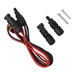 Solar Cable, XT60 Solar Panel Charging Cable Charging Energy Storage Cable For Portable Power Stations Lithium Battery Packs Solar Generators