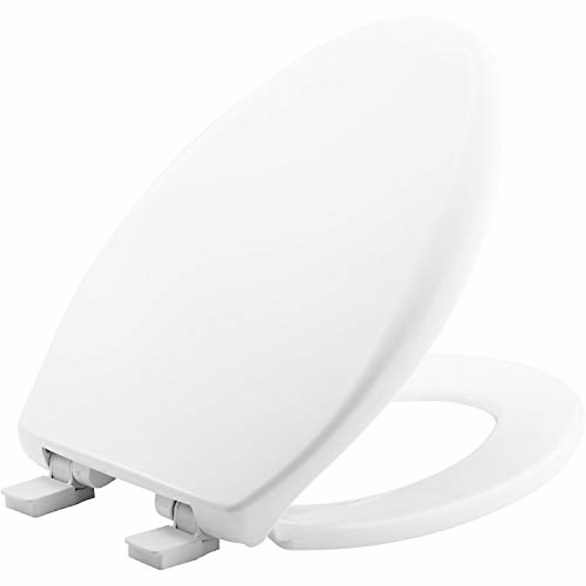 MAYFAIR 1887SLOW 000 Affinity Slow Close Removable Toilet Seat that will Never Loosen, Providing the Perfect Fit, ELONGATED, Long Lasting Solid Plastic, White