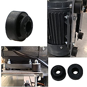 12 Pack Rubber Feet,High Damping Vibration Damping Rubber Ring for Electric Motor,Refrigeration Compressor,Quiet Vibration Reduction Place (Chlorobutyl)