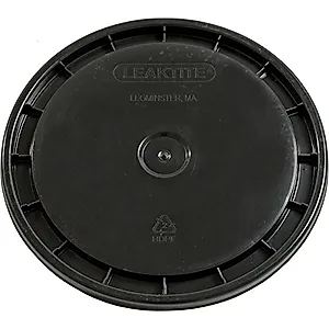 Hydrofarm HG5GLID Plastic, 1 pack Black Lid, 5 Gallon