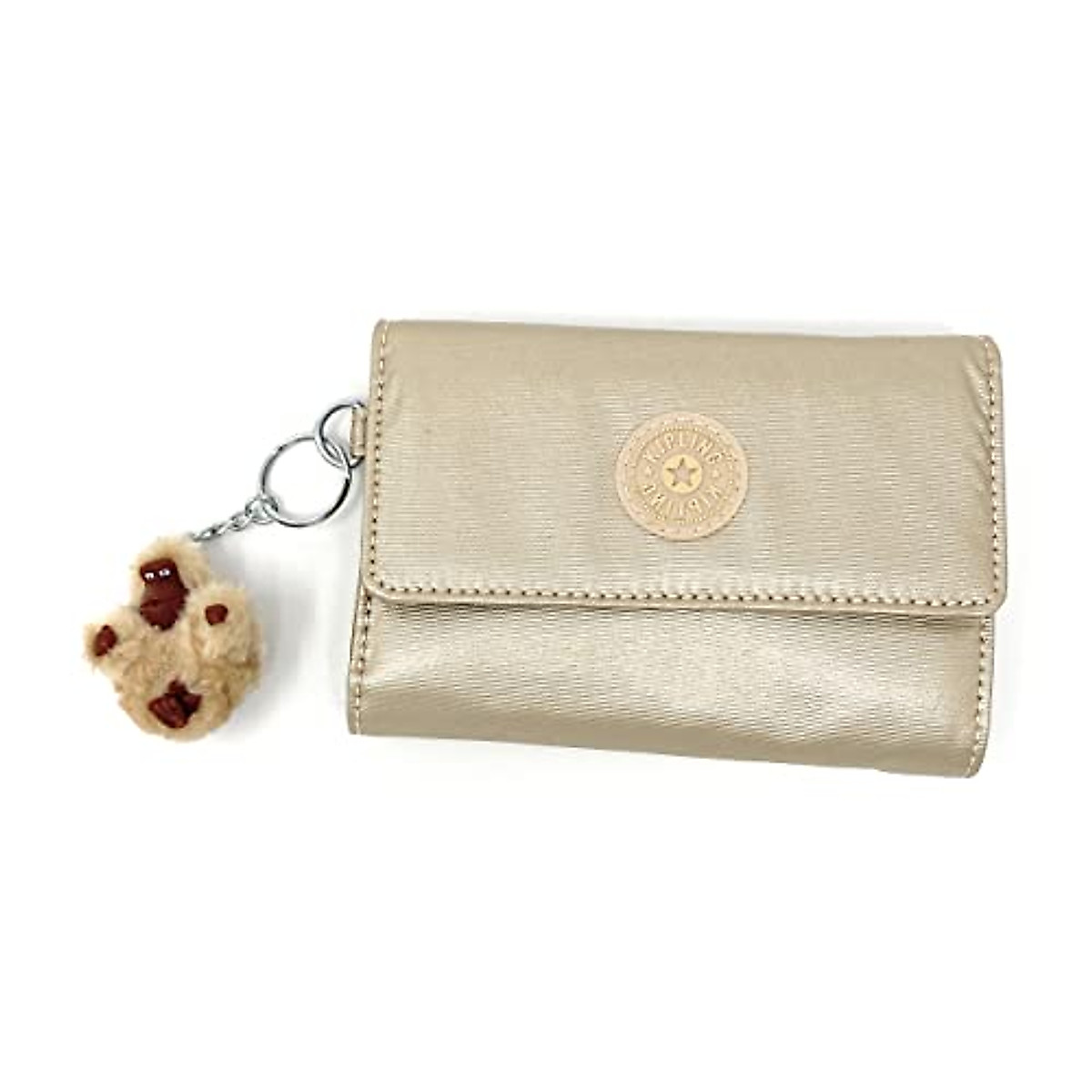 Kipling Pixi Medium Organizer Wallet Starry Gold Metallic