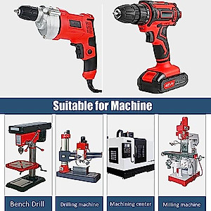 BeQell 13pcs Cobalt Drill Bit Set,M35 HSS Metal Drill Bit Jobber Length Twist Drill Bits for Hard Metal, Stainless Steel,Cast Iron and Wood Plastic