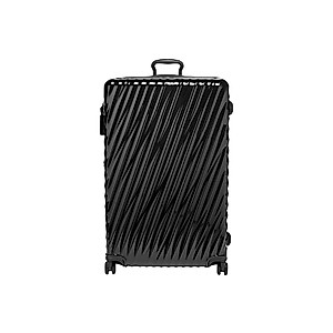 TUMI 19 Degree Worldwide Trip Polycarbonate 4 Wheel Packing Case - Travel Suitcase - Retractable Top Black One Size One Size