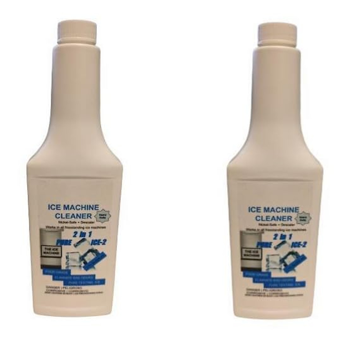 GLOB PRO SOLUTIONS Freestanding Ice Maker Machine Cleaner Compatible with 37050, 41978 U-line, Ice-O-Matic, Jenn Air, Blaze, Manitowoc, Marine Crescent