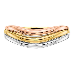 Jewels By Lux 14K Tri Color Gold Fancy Ring