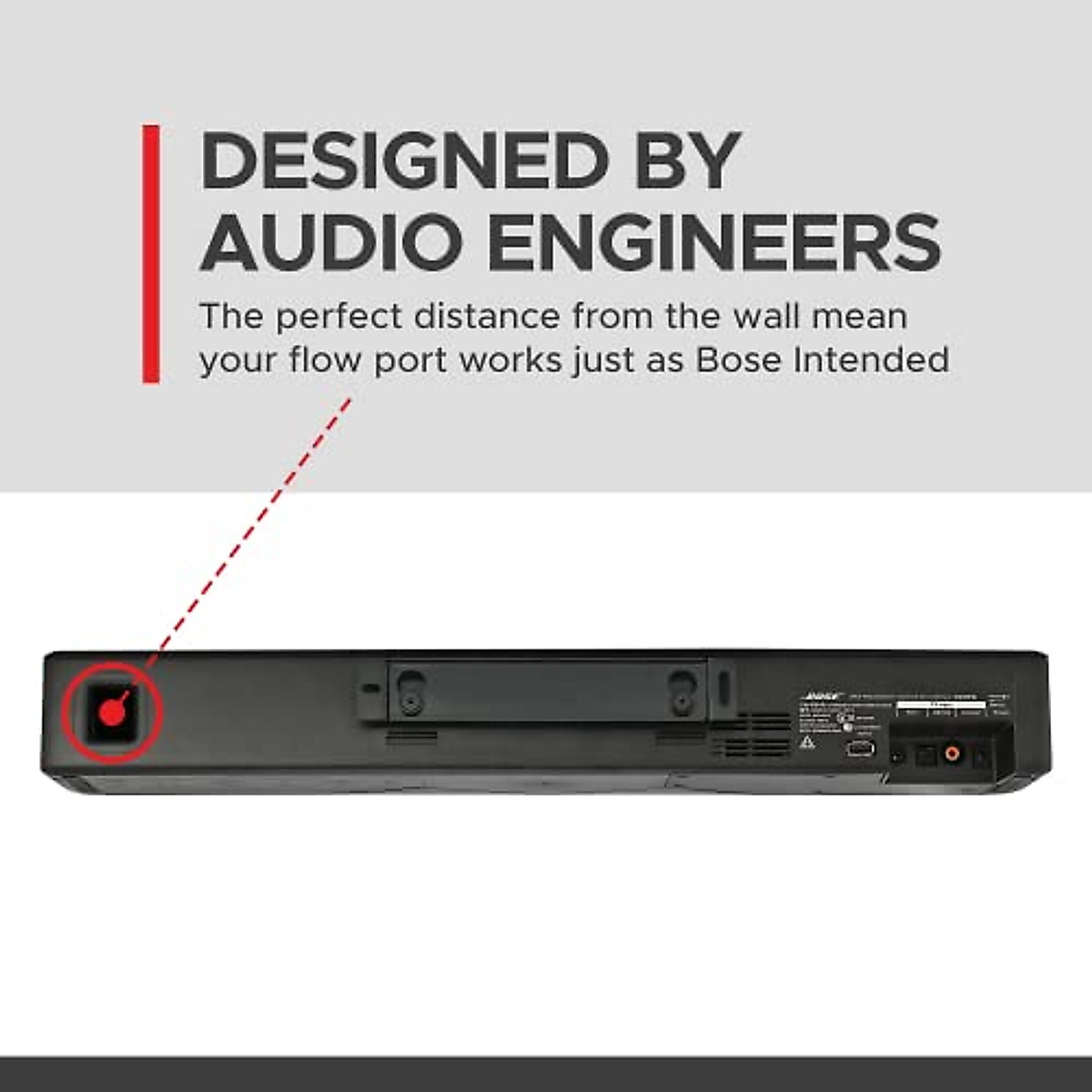 Solo 5 Wall Mount Kit for Bose Solo 5 Complete with All Mounting Hardware, Designed in The UK by Soundbass