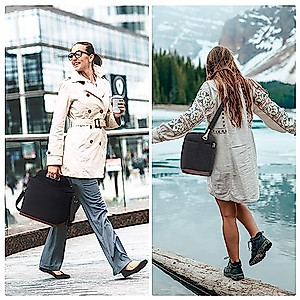 dujp Large Cooler Bag Collapsible Insulated Reusable Lunch Bag for Men Women,Lunch Box for Office Work Camping Picnic Beach, Leakproof Freezable Bag