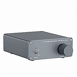 TBGFPO Tda7498e 2 Channel Sound Power Amplifier Audio Receiver Mini HiFi Amp Home Theater Speakers 160w X 2 Amplificador