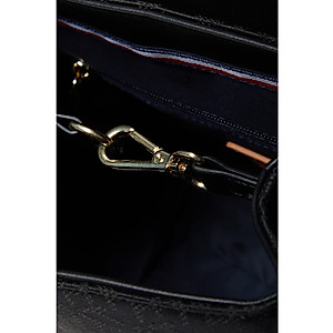 Tommy Hilfiger Sutton Flap Backpack Jacquard Black Tonal/Black One Size