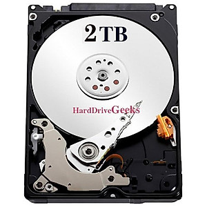 2TB 2.5" Laptop Hard Drive for Dell Vostro 1450 15001510 1520 1540 1550 1700 1710 1720 2420 2510 2520 3300 3350 3360 3400 3450 3460 3500 3550