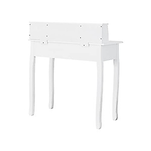 LHLLHL Large Capacity Storage Desk Computer Desk Writing Desk with Removable Desk Organizer for Home