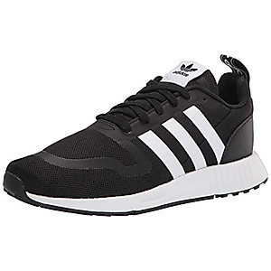 adidas Originals mens Smooth Runner Sneaker, Core Black/White/Core Black, 13 US