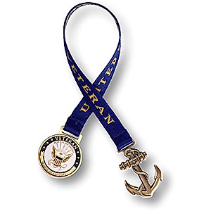 U.S. Navy Veteran Bookmark with 10 Inch Ribbon