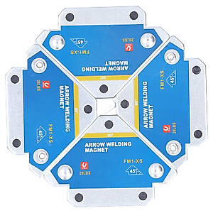 Welder Magnet, 28lbs Welding Magnetic Holder Set Portable 45° 90° 135° Durable for Working