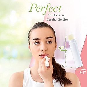 Belladonna Peppermint Lip Balm 50 Pack - Moisturizing Lip Balm Contains Vitamin E Shea Butter and Other Natural Ingredients Comes in Customizable Packaging