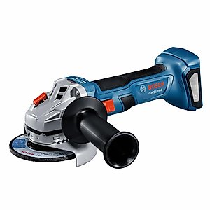 Bosch GWS18V-8N-RT 18V Brushless Lithium-Ion 4-1/2 in. Cordless Angle Grinder with Slide Switch (Tool Only) (Renewed)