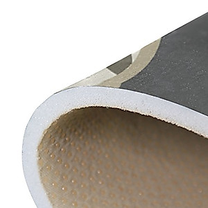 WOZO Cute Sloth Floral Rainbow Tree Area Rug Rugs Non-Slip Floor Mat Doormats Living Dining Room Bedroom Dorm 31 x 20 inches Home Decor