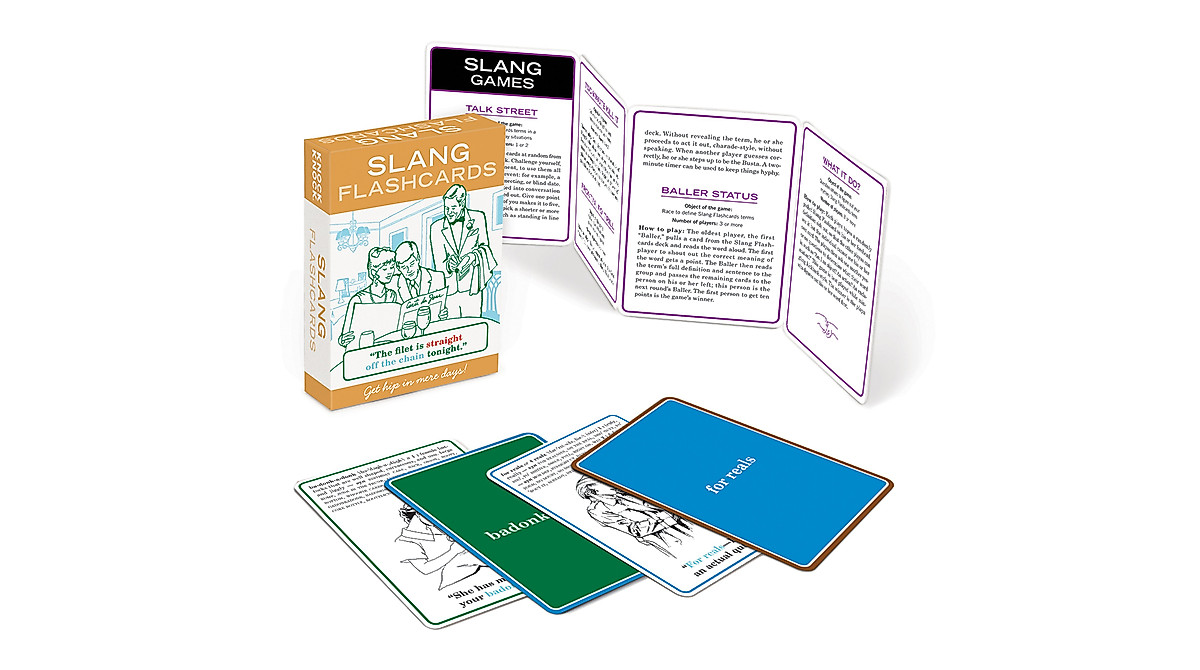 Learn Slang with Knock Knock Slang Flashcards