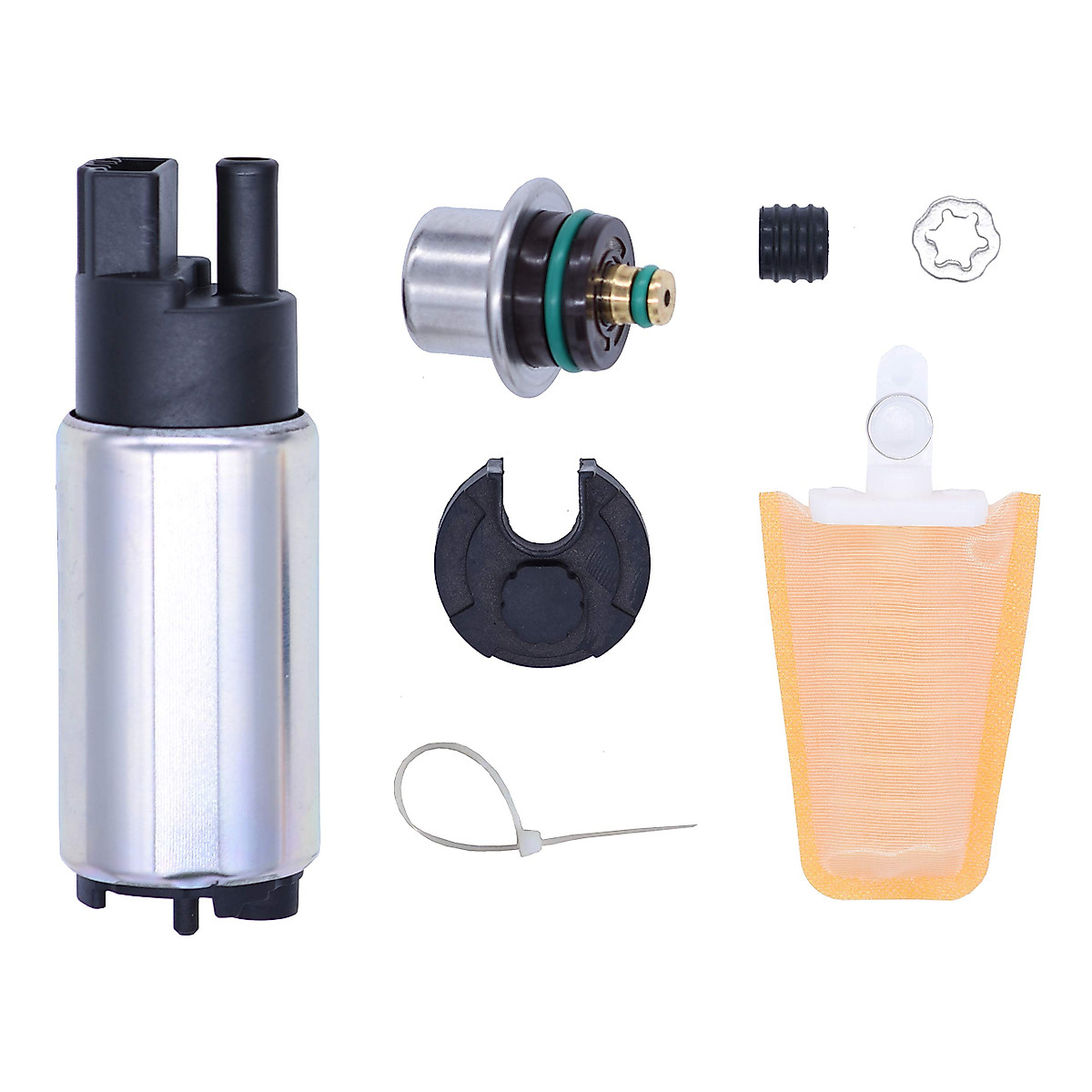 FOKES The high-performance Fuel Pump with Strainer and 43PSI Pressure Regulator Compatible with Polaris Ranger 500 700 800 (2006-2013) Replaces 2521121, 2520864, 2204306, 1240382, 1240239