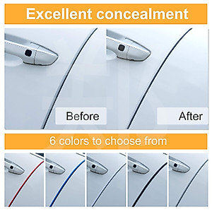 Eytool Clear Car Door Edge Protector,32Ft(10M) Car Edge Trim Rubber Seal Protector with U Shape Car Protection Door Edge Guard Fit for Most Car