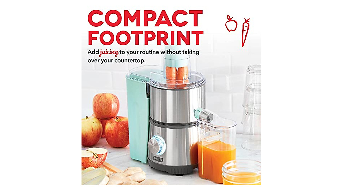 Dash Compact Centrifugal Juicer - Powerful 2-Speed Juice Extractor