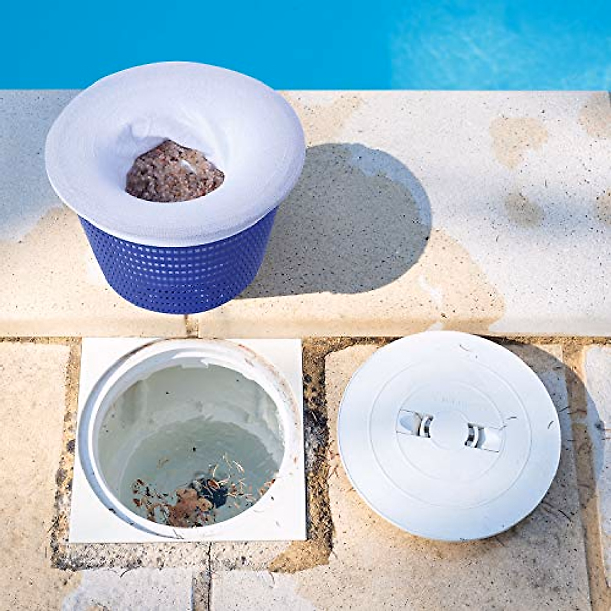 ALLADINBOX 30-Pack of Skimmer Socks For unisex-adult - Filters Baskets ...